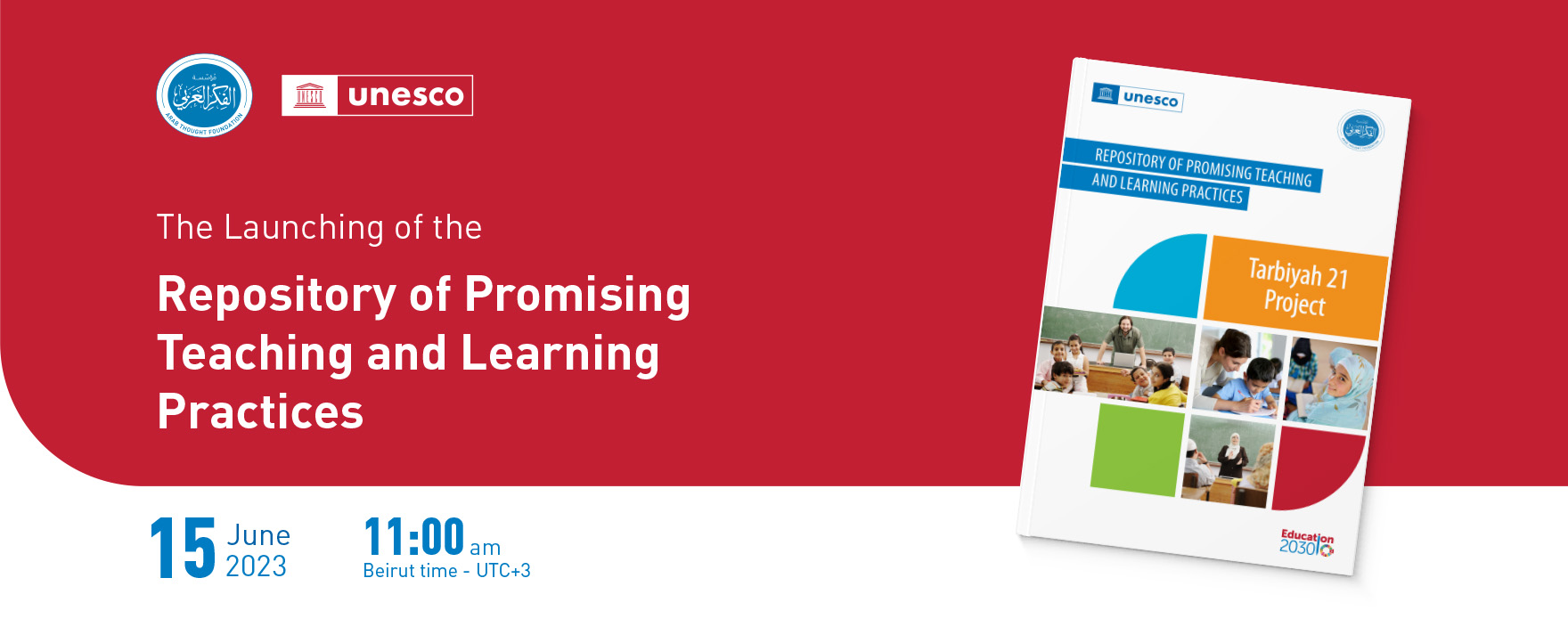 UNESCO BEIRUT on Twitter: "Join us for the launching of the Repository of Promising Teaching & # ...
