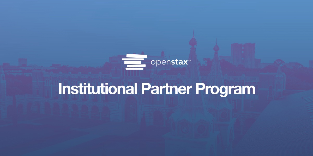 OpenStax on Twitter: "Applications are open for the 2023-2024 #OpenStax Institutional ...