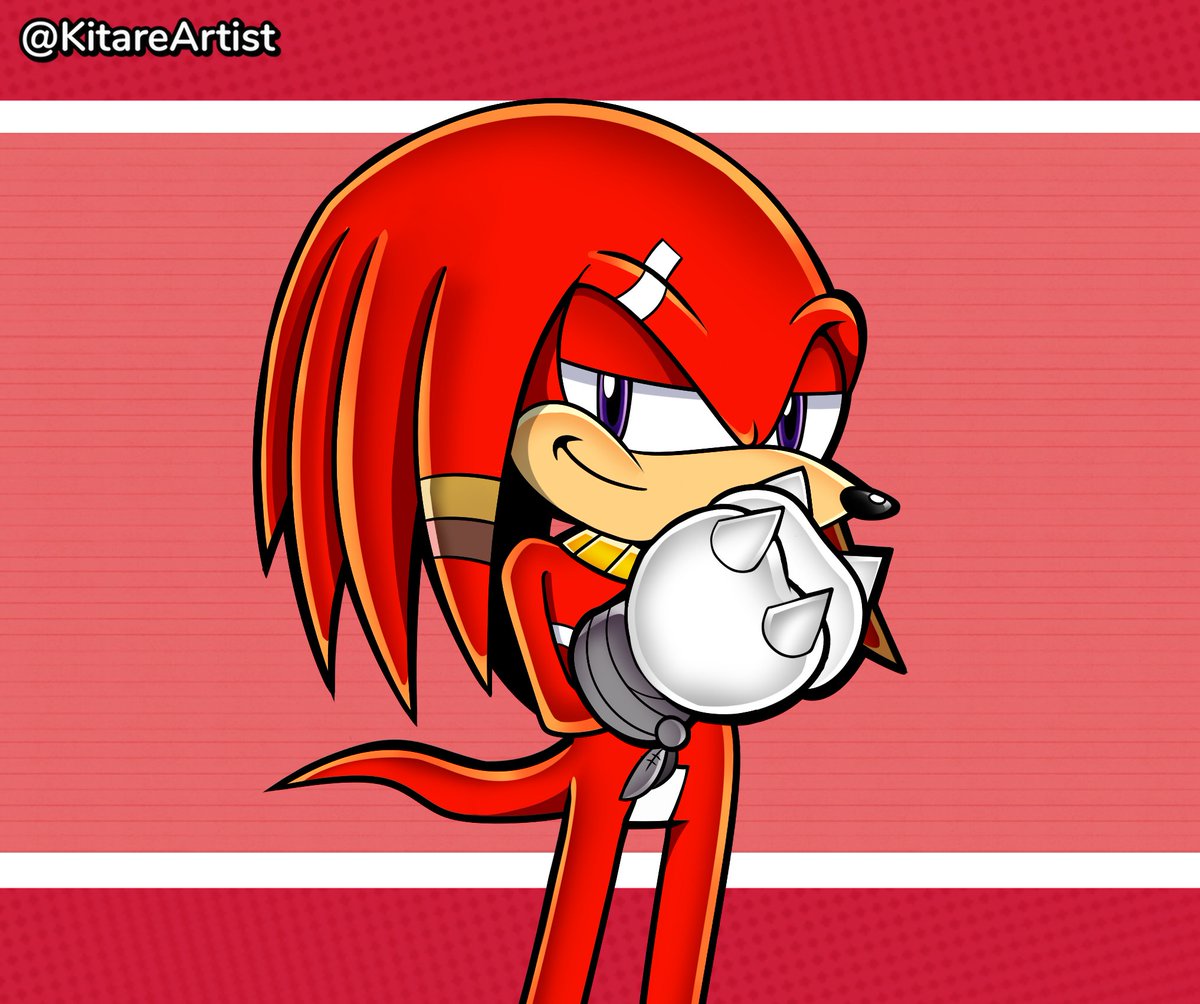 Modern Tikal & Tribal Knuckles from " T」|Kitare - COMMS OPEN!のイラスト