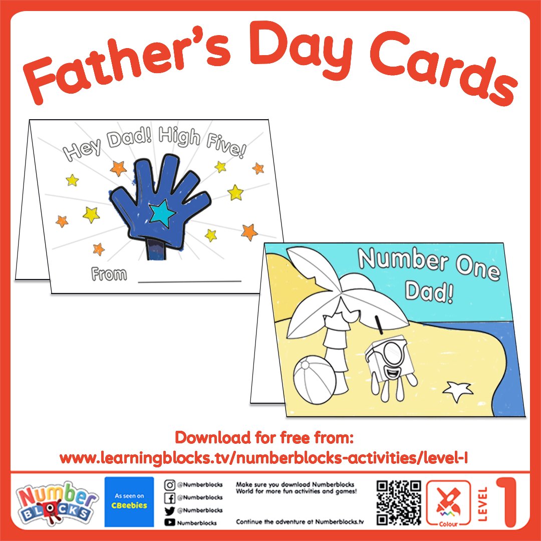 Numberblocks on Twitter: "Looking for a special gift for #FathersDay? 🤗 ...
