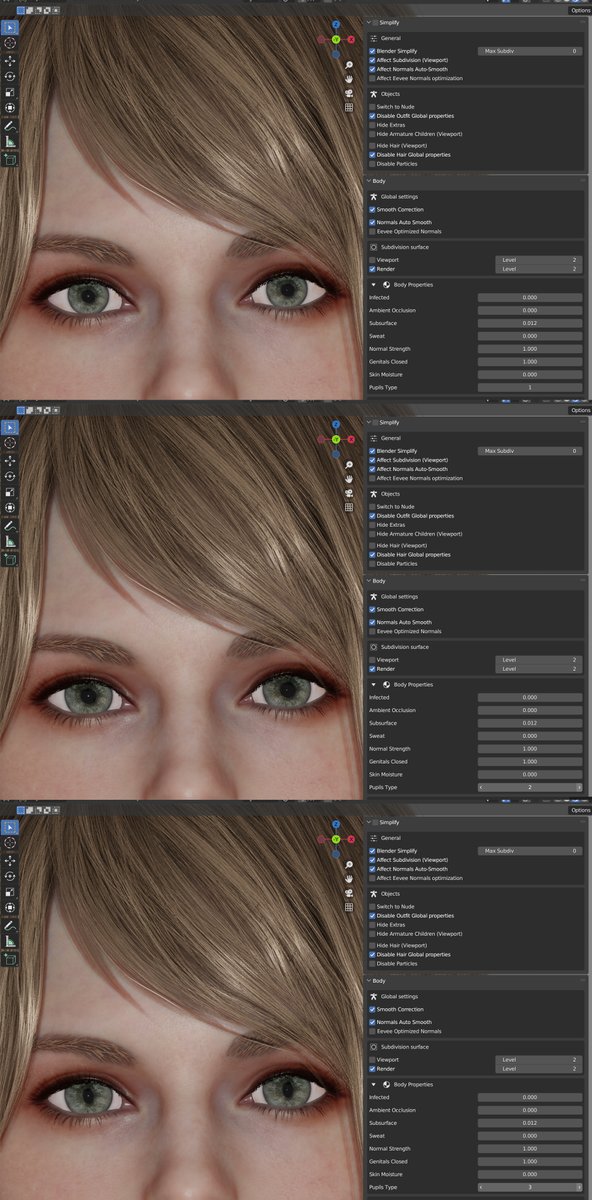 Mokujin Hornywood🔞 on Twitter: "Probably my last update to my Ashley model Updated skin shaders ...