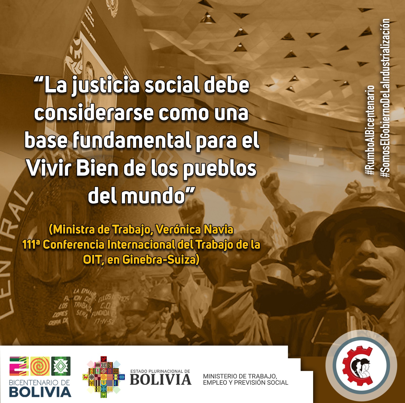 Ministerio de Trabajo, Empleo y Previsión Social (@MinTrabajoBol) / Twitter