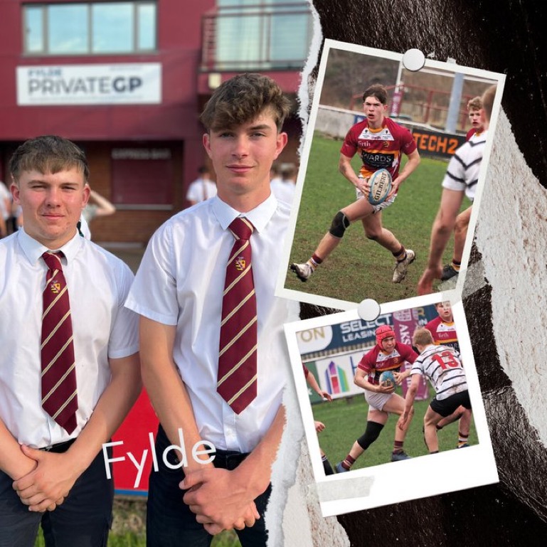 Fylde Rugby on Twitter: "Excellent work Fylde RFC U'15s & @AKSSport Will Wyles and team mate at ...