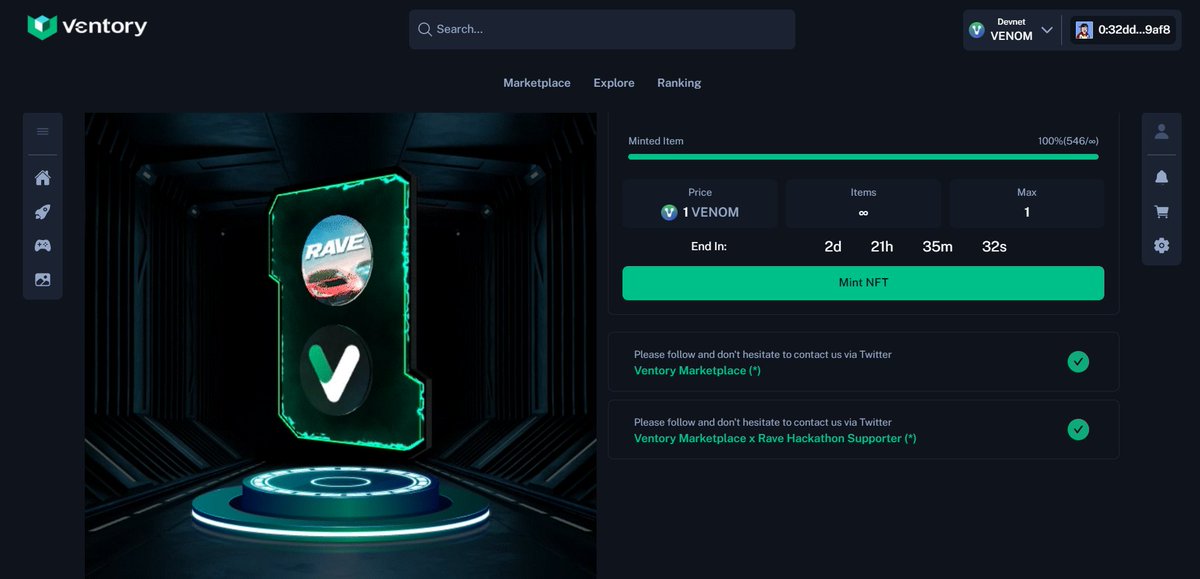 SECRETO DEFI on Twitter: "¿No pudisteis mintear este primer NFT? 😱 Aquí tenéis el segundo que ha ...