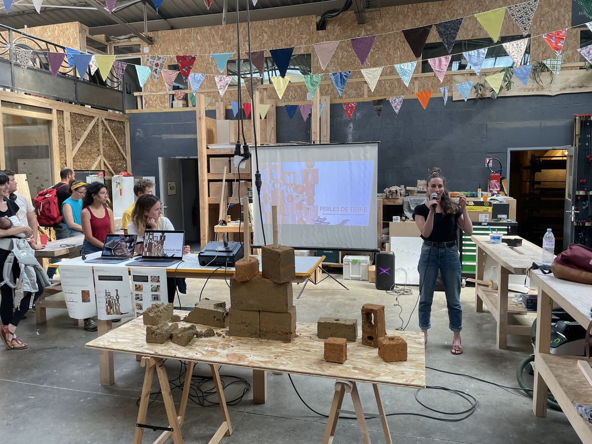 Maison Mix on Twitter: "Restitution du 1er projet crée à #maisonmix « Perles de terre », un ...