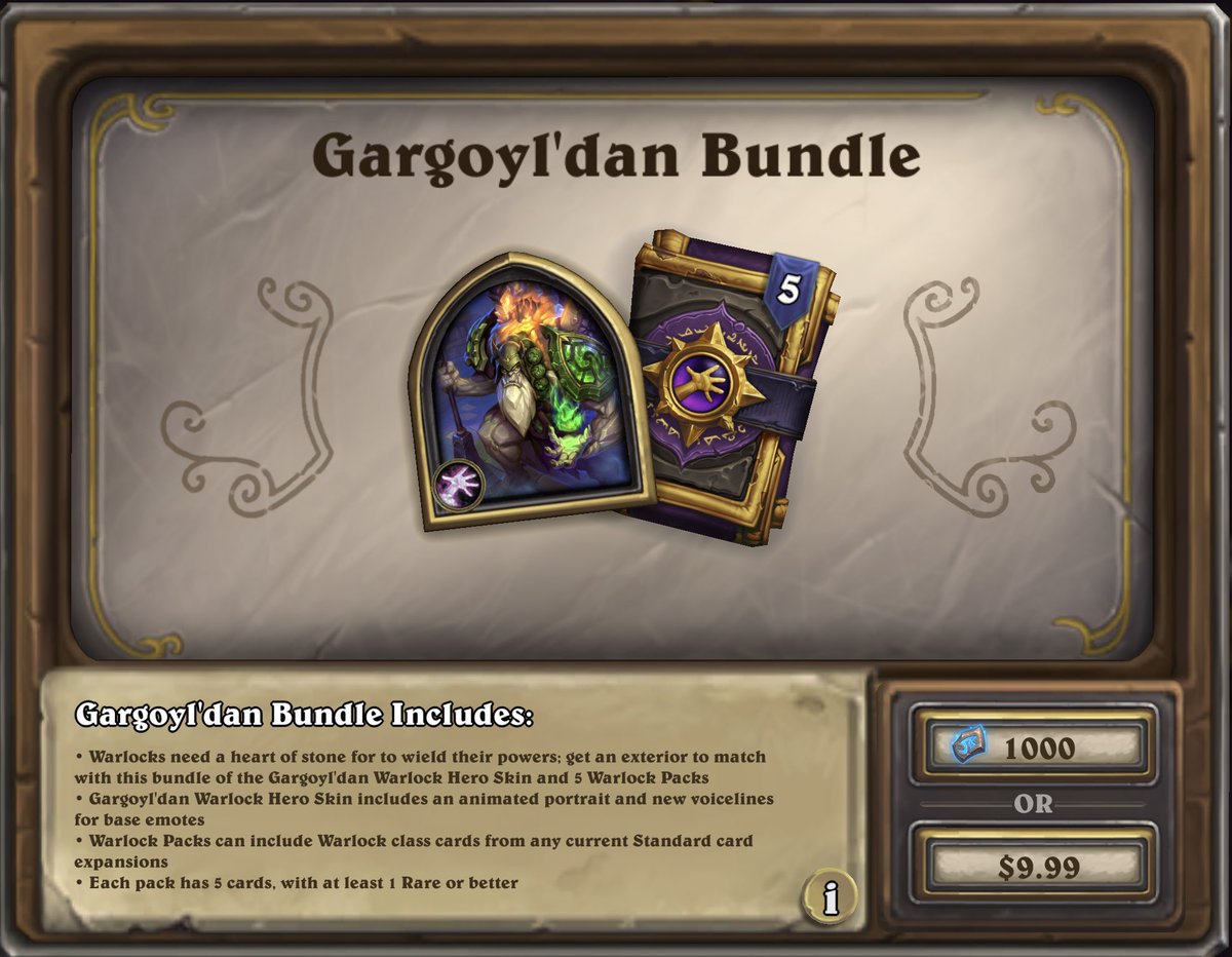 Ben Hearthstone On Twitter New Demon Hunter And Warlock Skins Are