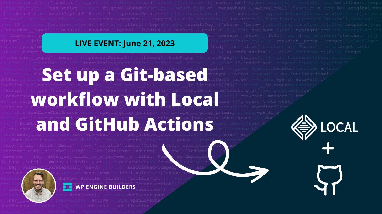 WP Engine Builders on Twitter: "Looking for a way to leverage Git version control for your # ...