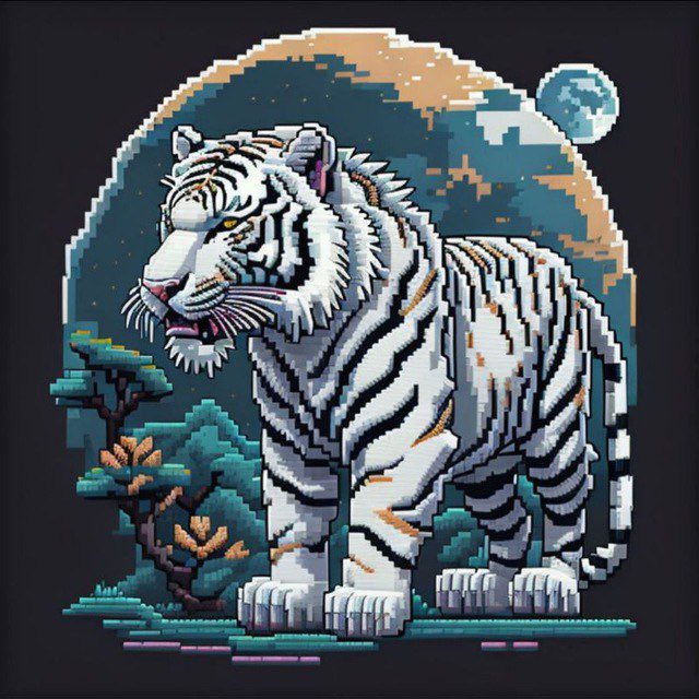 WHITE TIGER PIXEL on Twitter: "RT @TheWhaleGems: White Tiger Pixel a ...