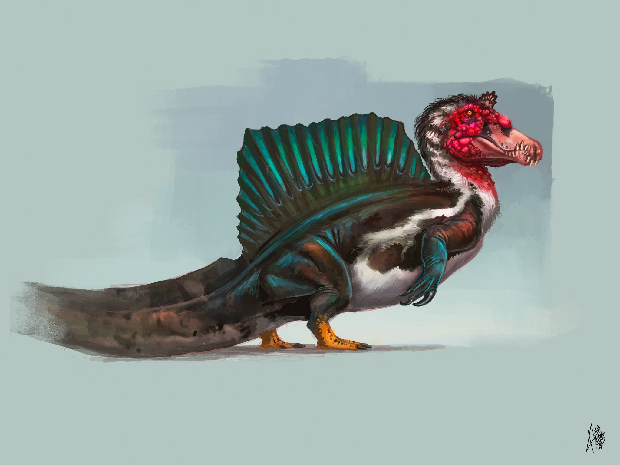 Spinosaurus Feathers