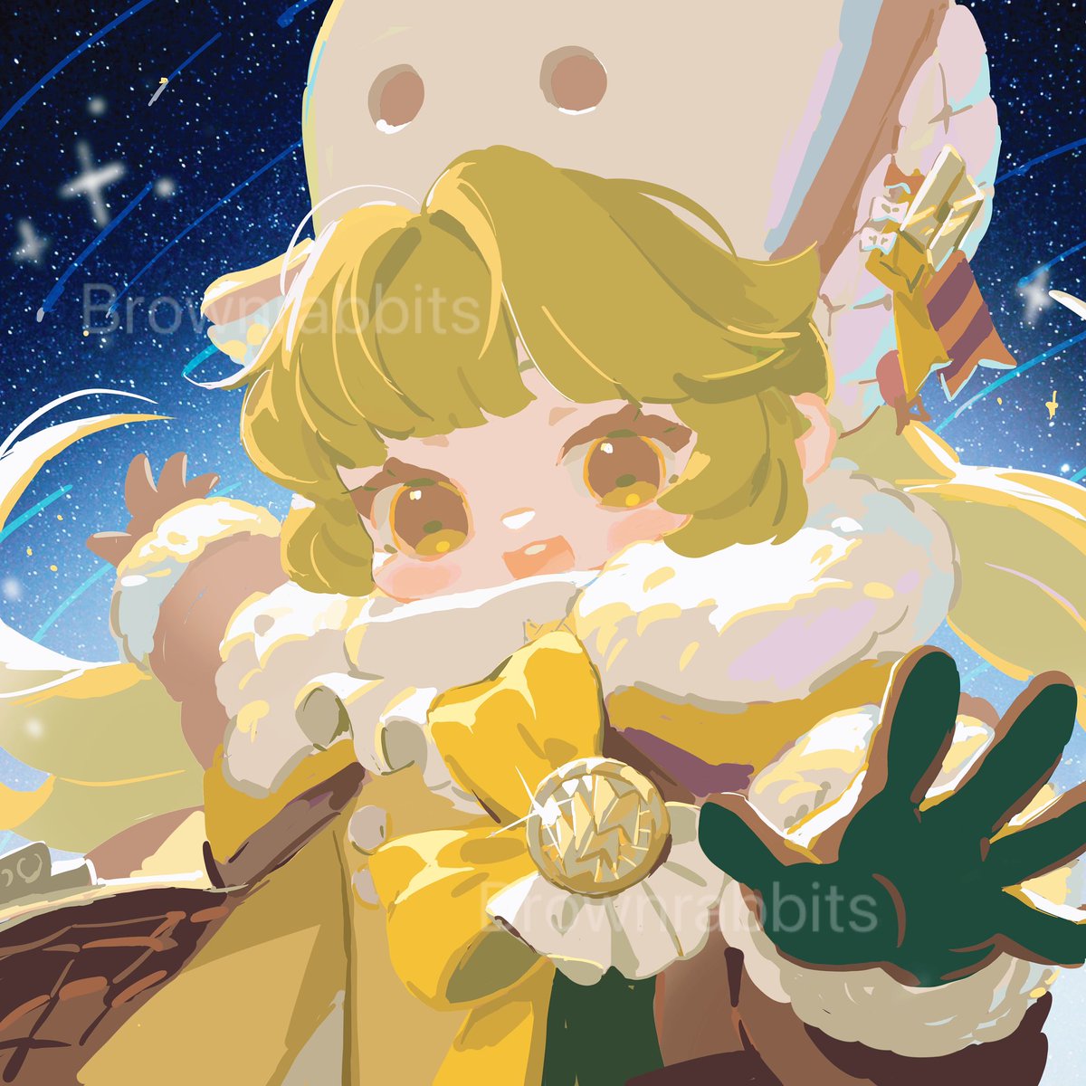 「Pitch-Dark Hook the Great 」|brownrabbits @ Kawaiikonのイラスト