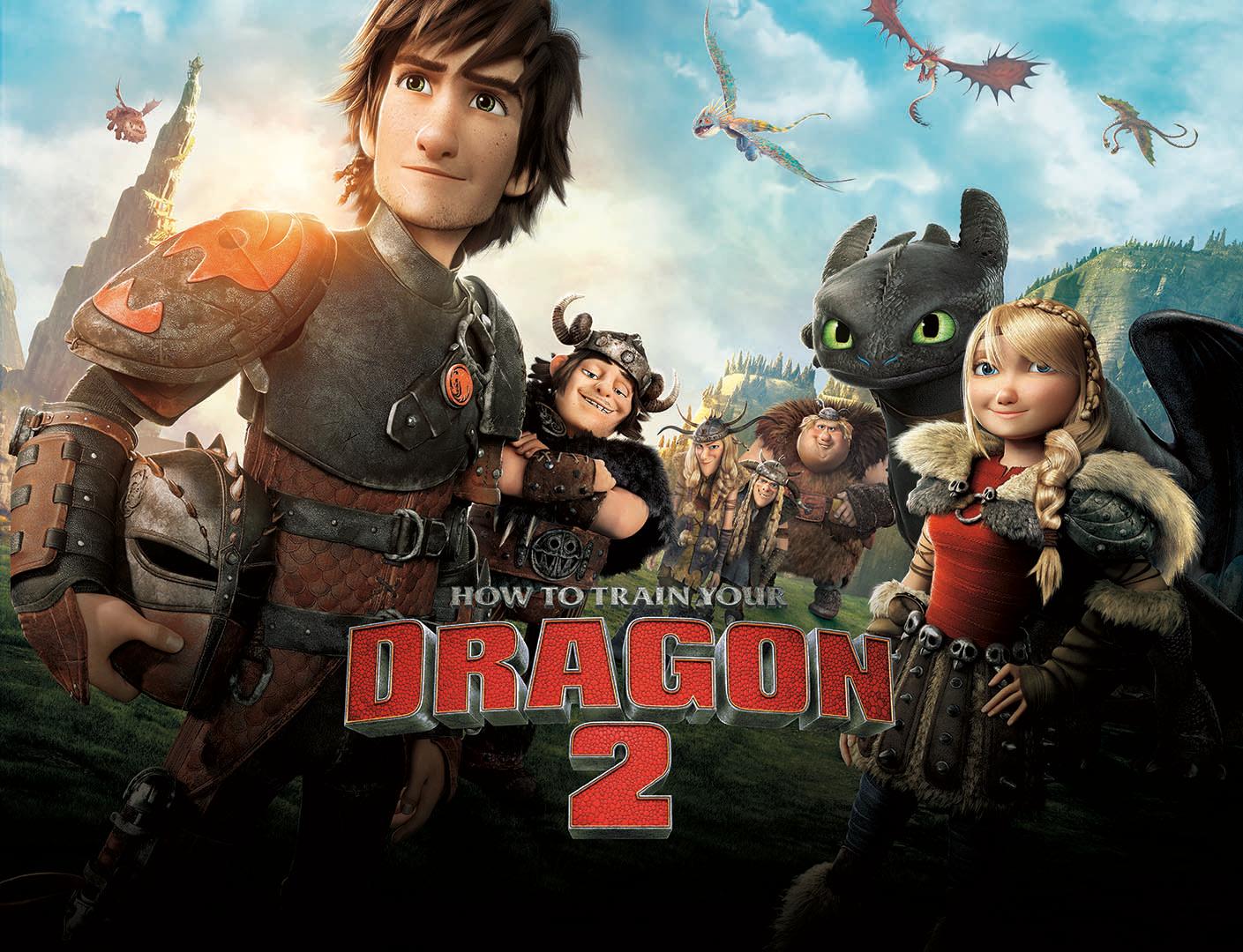 How To Train Your Dragon 2 Movie Cover