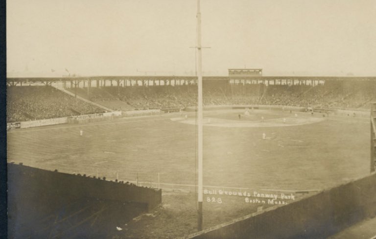 MLB Cathedrals on Twitter: "The then versions of Fenway Park (1912) and ...