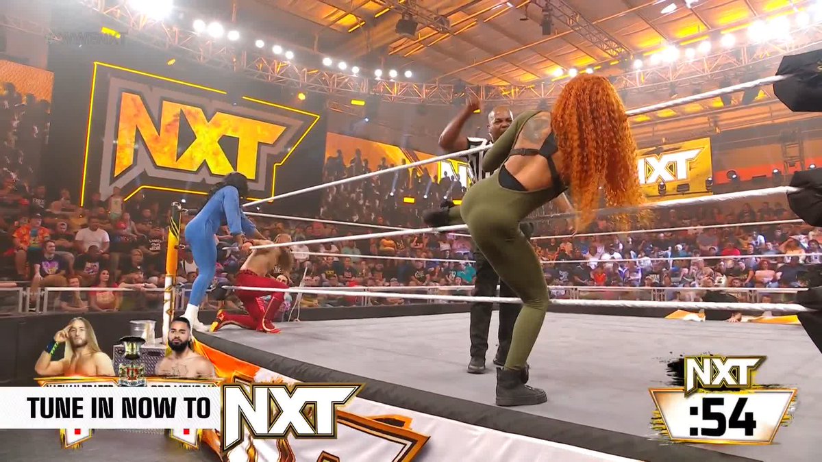 TurnHeelWrestling on Twitter: "Nathan Frazer acaba de ganar la NXT Heritage Cup después de hacer ...