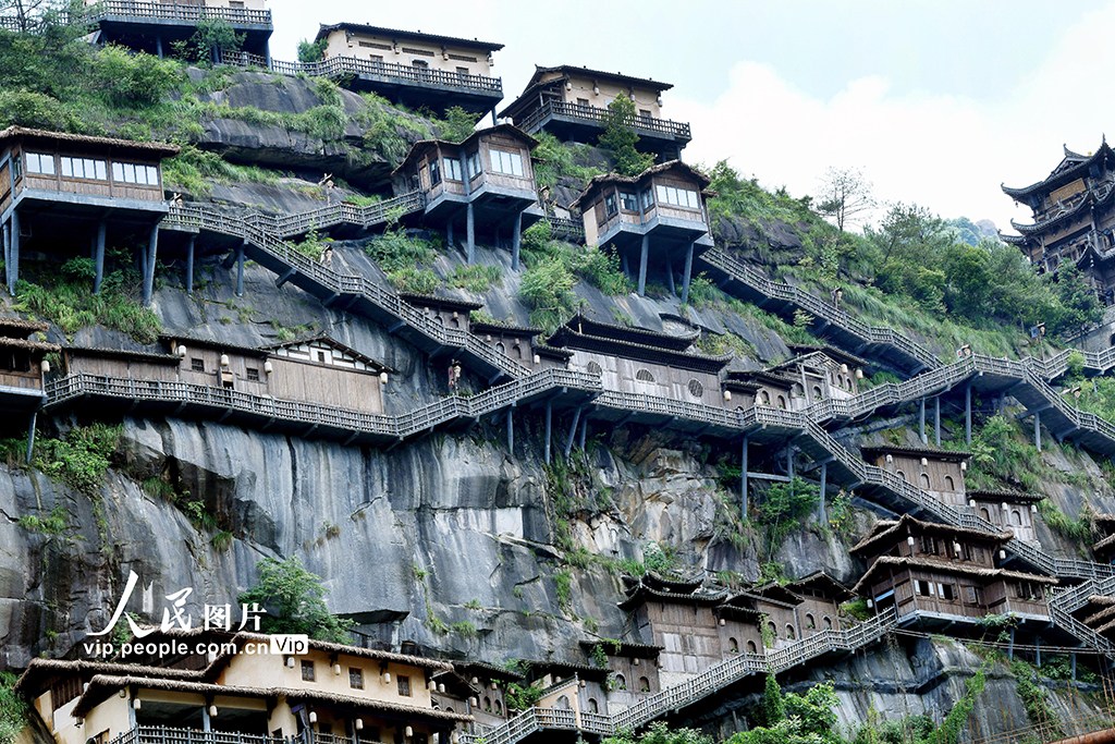 Chinese Cliff Houses China Hanging Temple Trip, Chinese Temple Built
