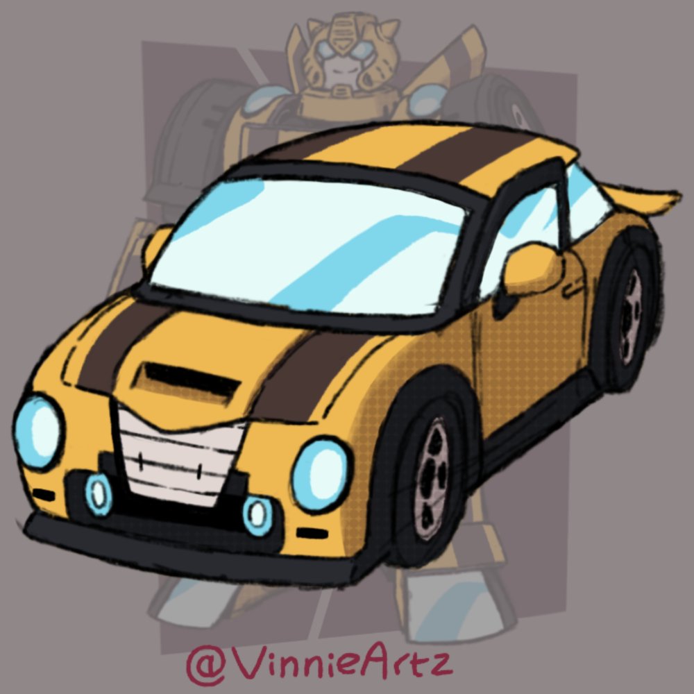 Transformers Animated Bumblebee Car Vinnieartzalot On X: "Reboot