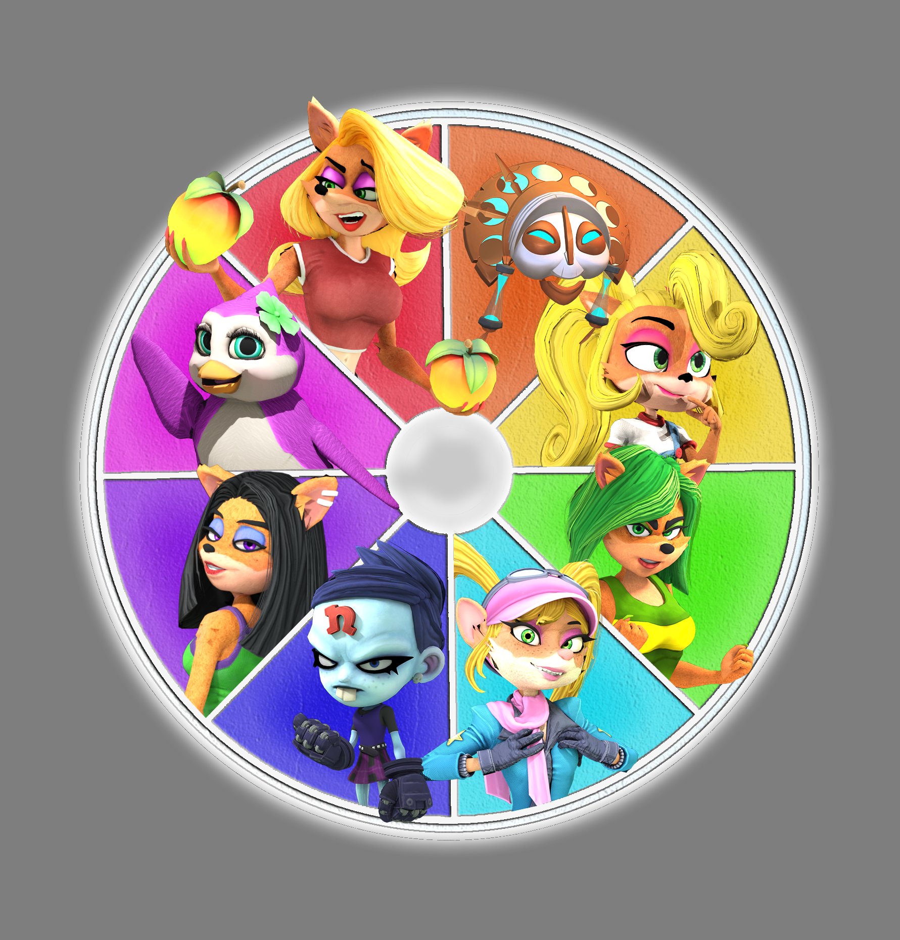 Crash Bandicoot Female Characters Crash Bandicoot 4 Its About Time