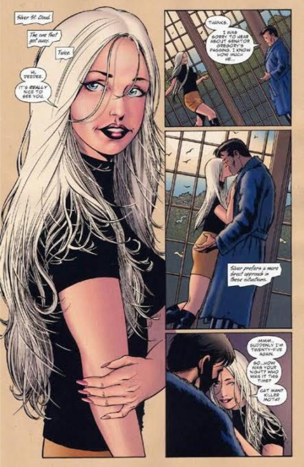 Karan Atwal on Twitter: "Selina Kyle, Talia, Silver St. Cloud, and Vicki Vale."