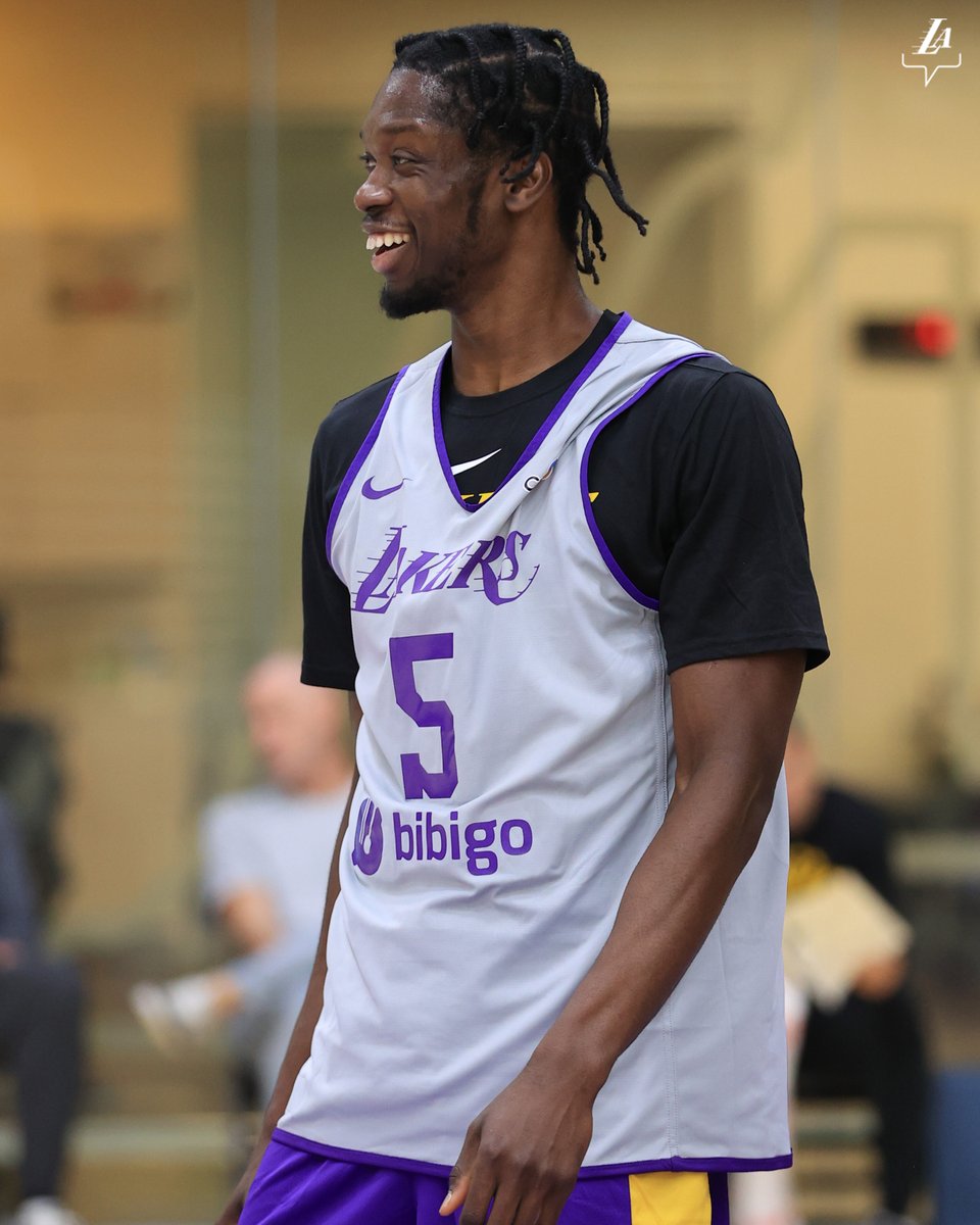 Los Angeles Lakers on Twitter: "Taylor Funk, Jamarius Burton, Nathan Mensah & Taevion Kinsey"