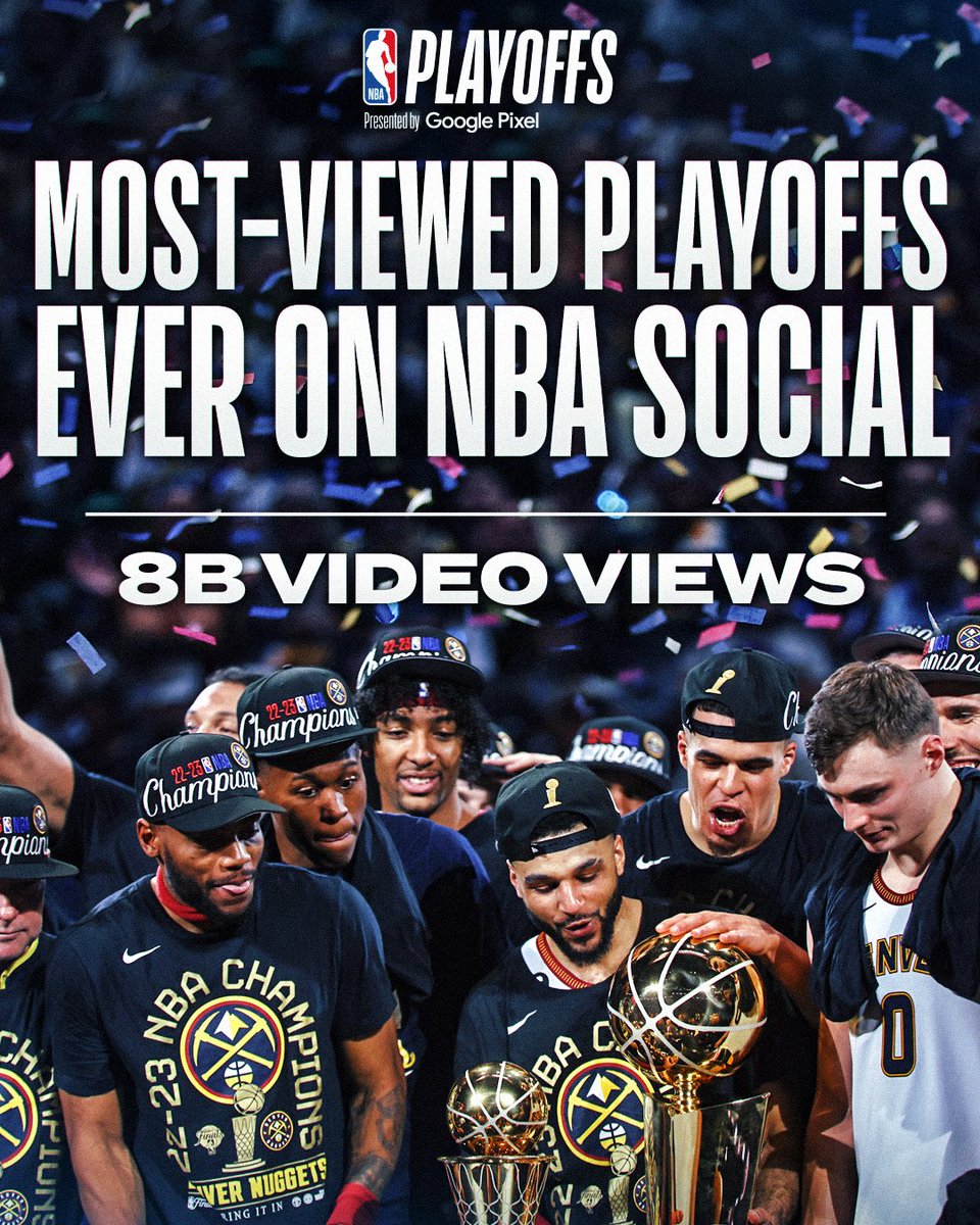 NBA Communications on Twitter: ".@NBA Social garnered the most video views ever during an NBA ...