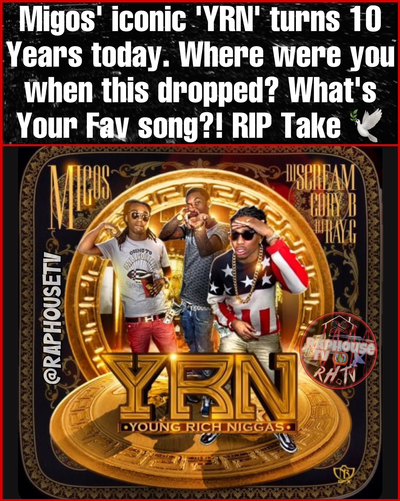 Logotipo De Migos Yrn Migos Sued Over YRN Clothing Line
