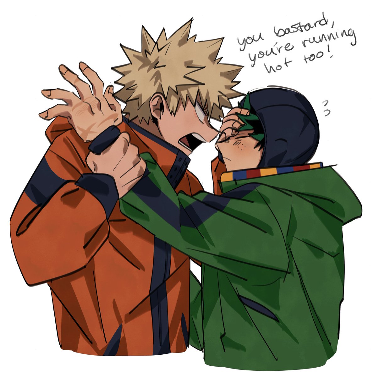 stride on Twitter: "light novel scene #bkdk #bakudeku"