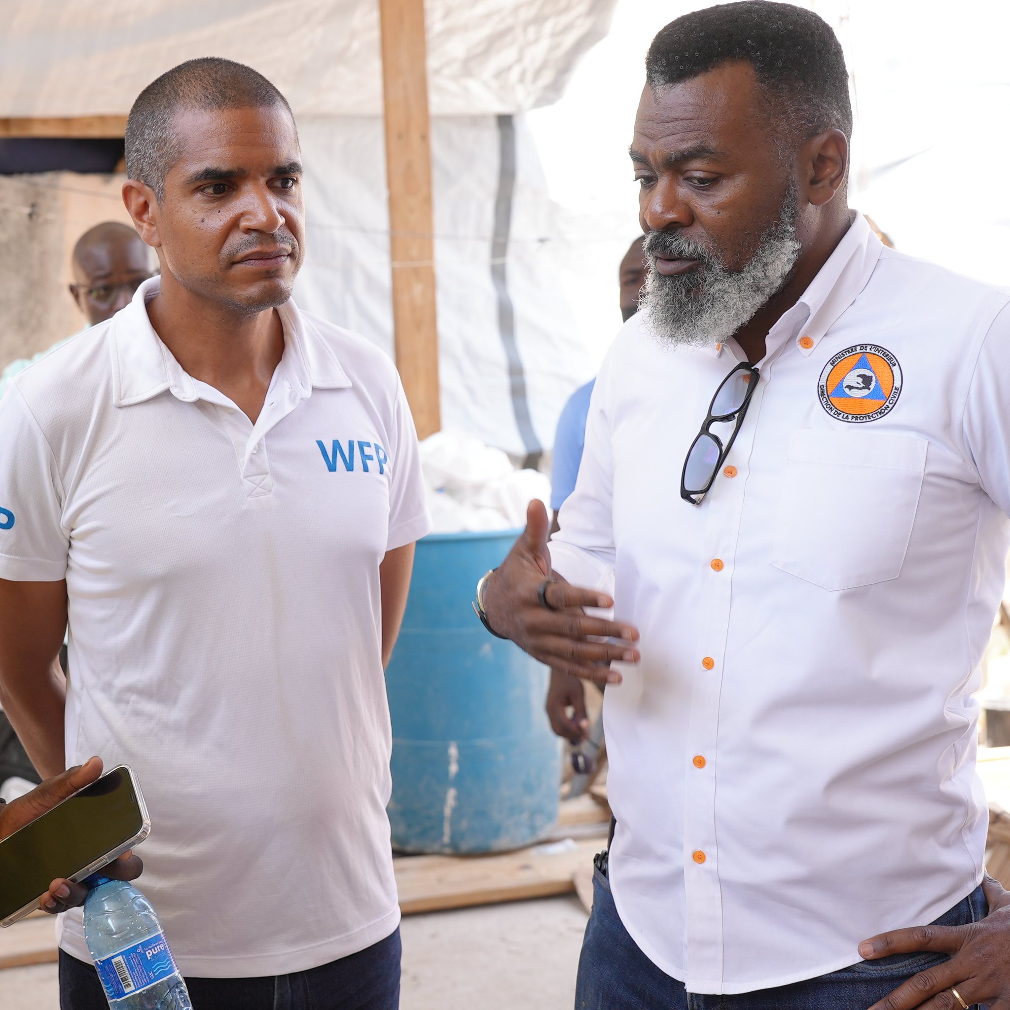 WFP Haiti (PAM) 🕊️ on Twitter: "Visite cet après-midi de distributions de repas chauds en ...