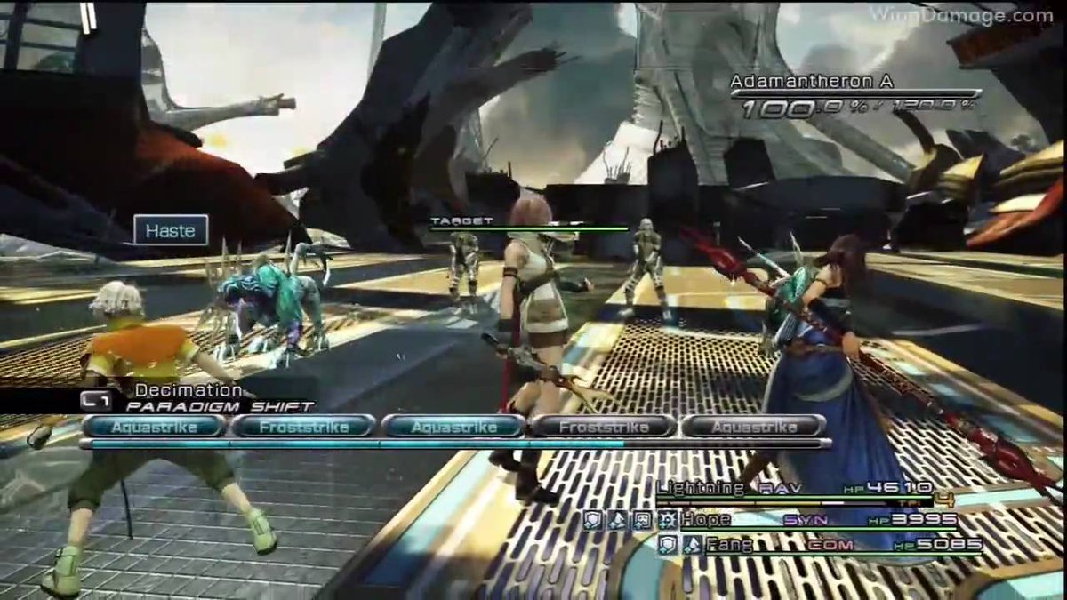 Paradigm Shift Final Fantasy