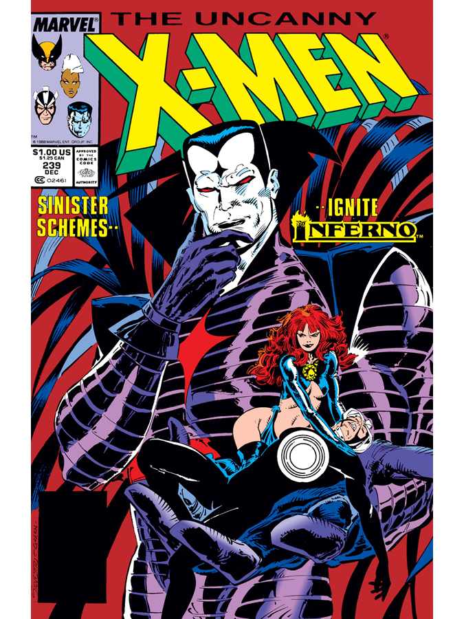 Classic X Men On Twitter Uncanny X Men 239 Cover Dated December 1988