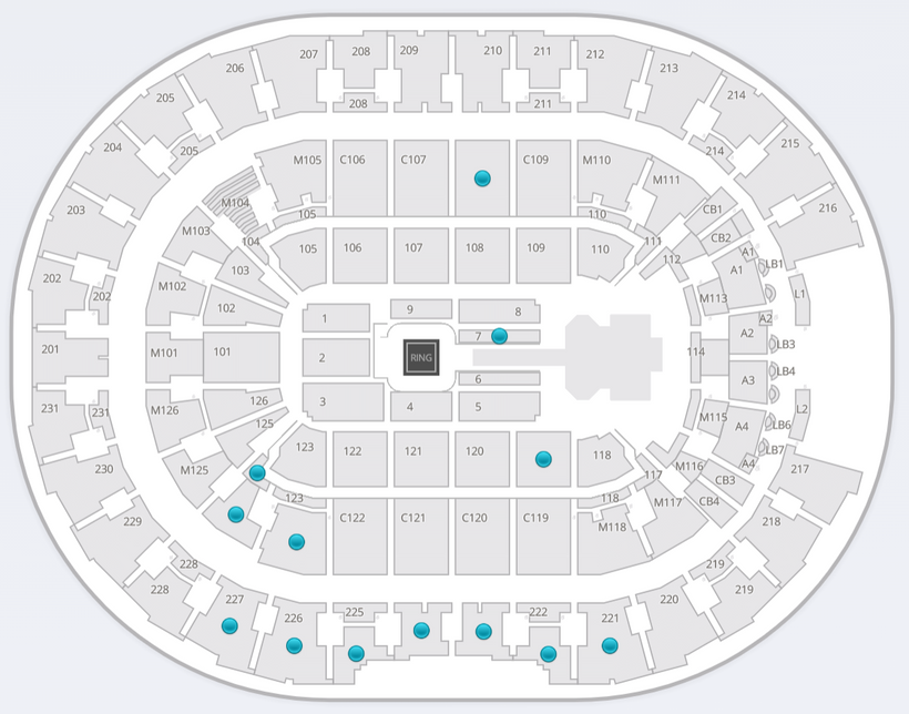 Quicken Seating Chart Concert