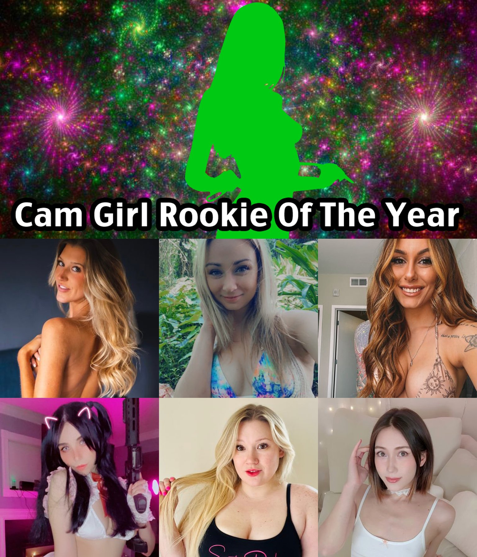 Cammy Awards on Twitter: "We are proud to announce the TOP 6 FINALISTS for 2023 Cam Girl Rookie ...