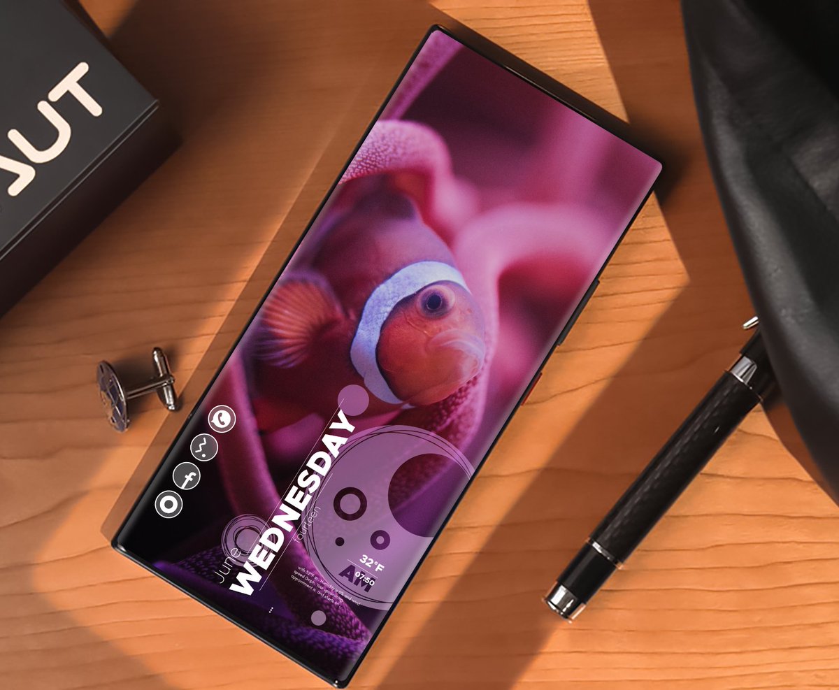 m85 on Twitter: "🐺 Wolfie kwgt @21MaRcO12 Template @andro_idfans Launcher @SmartLauncher Icons ...