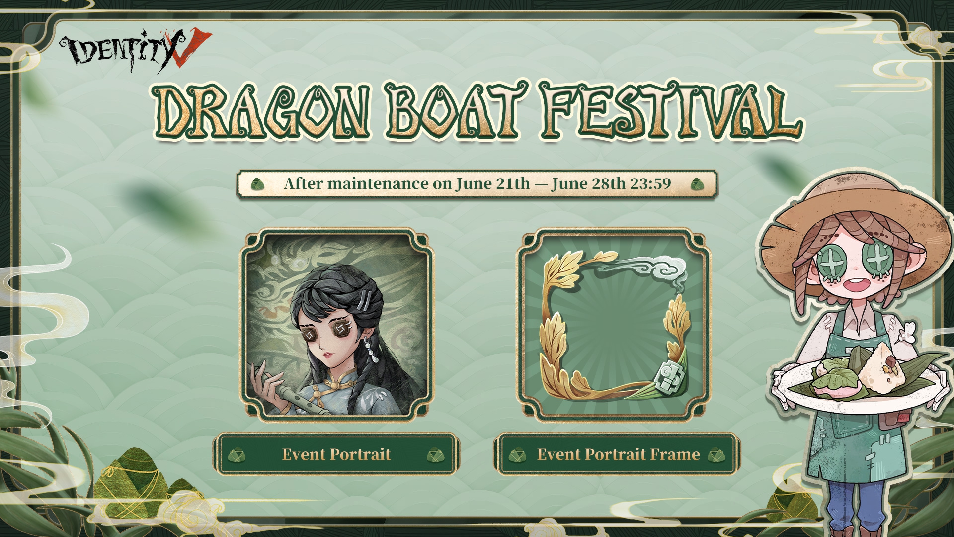 Identity V on Twitter: "Dear Visitors, Join the "Dragon Boat Festival ...