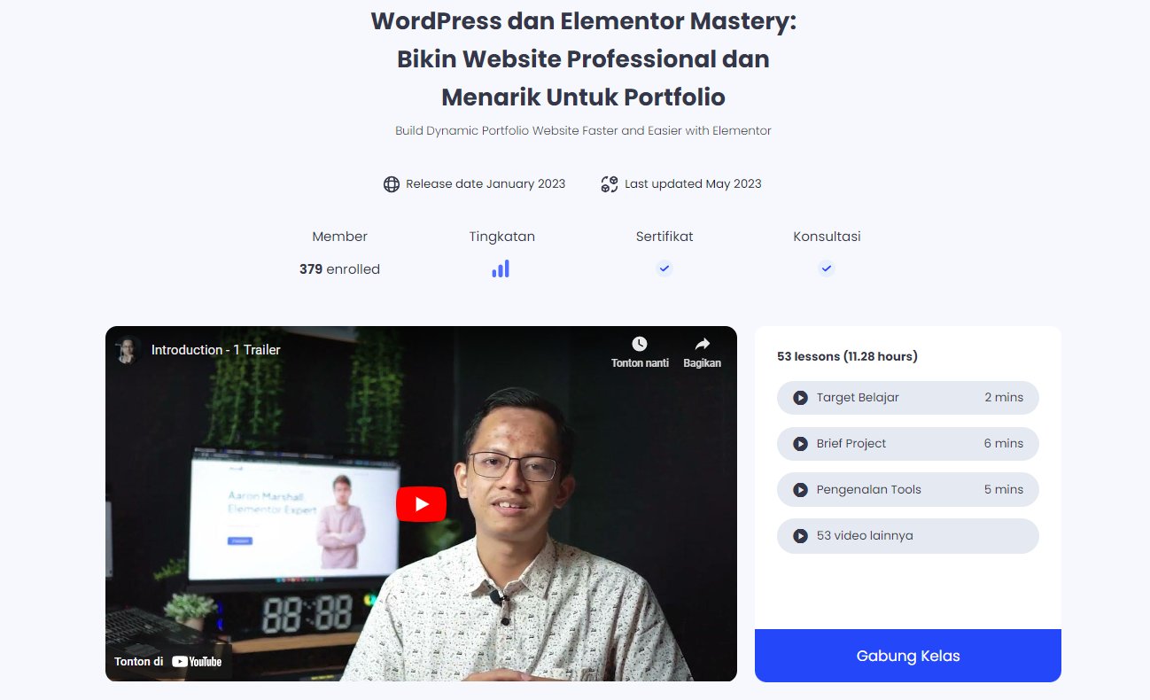 BuildWith Angga on Twitter: "Kamu bisa coba belajar pada kelas yang disediakan oleh ...