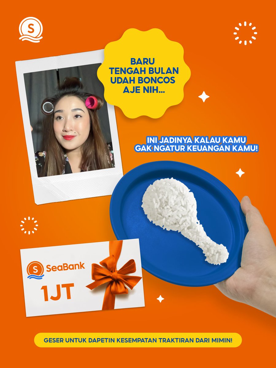 SeaBank Indonesia on Twitter: "JANGAN SAMPAI KAYA GINI!🥲 Mimin pesenin buat Sobat SeaBank untuk ...
