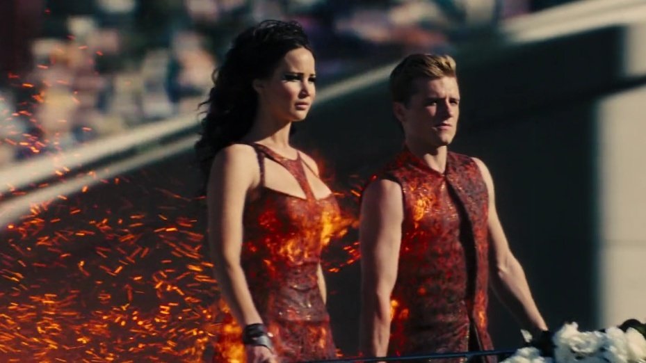 Catching Fire Chariot Scene