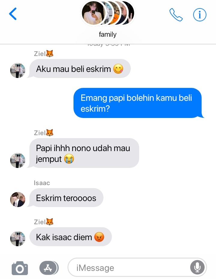 EJA. on Twitter: "Si kembar & papi universe. Nugget eskrim —Niksun, sunki, heejay. Onetweet."