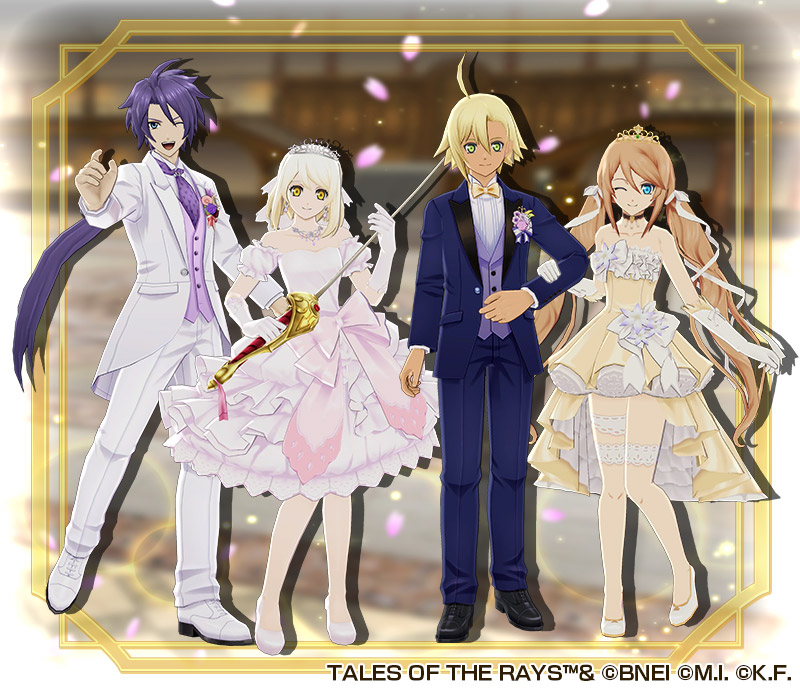 テイルズチャンネル+ On Twitter ザレイズ でイベント開催中 新イベント『君の為の騎士』が配信中! 新登場の衣装と集合絵を公開します👀 この機会にぜひプレイしてみてください💨