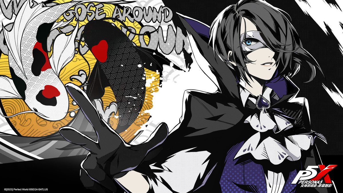 Alex on Twitter: "Some new P5X wallpapers of the TA's all out attacks."