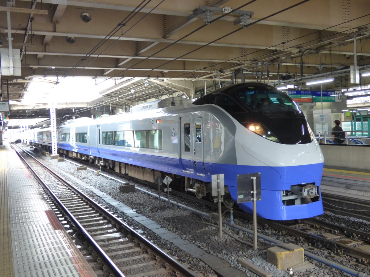 Mr.藤沢写真館 on Twitter: "E657系K1編成(ブルーオーシャン色) E657系のトップナンバー編成の車両をE653系フレッシュひたちと同じ青の塗装に塗り替えました。"