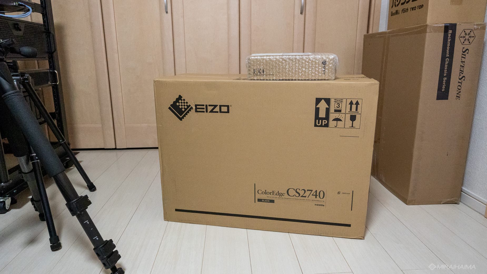 MIRAIHAIMA | Visual image production, on Twitter: "導入したディスプレイ・モニターEIZO Coloredge CS2740です。 The ...