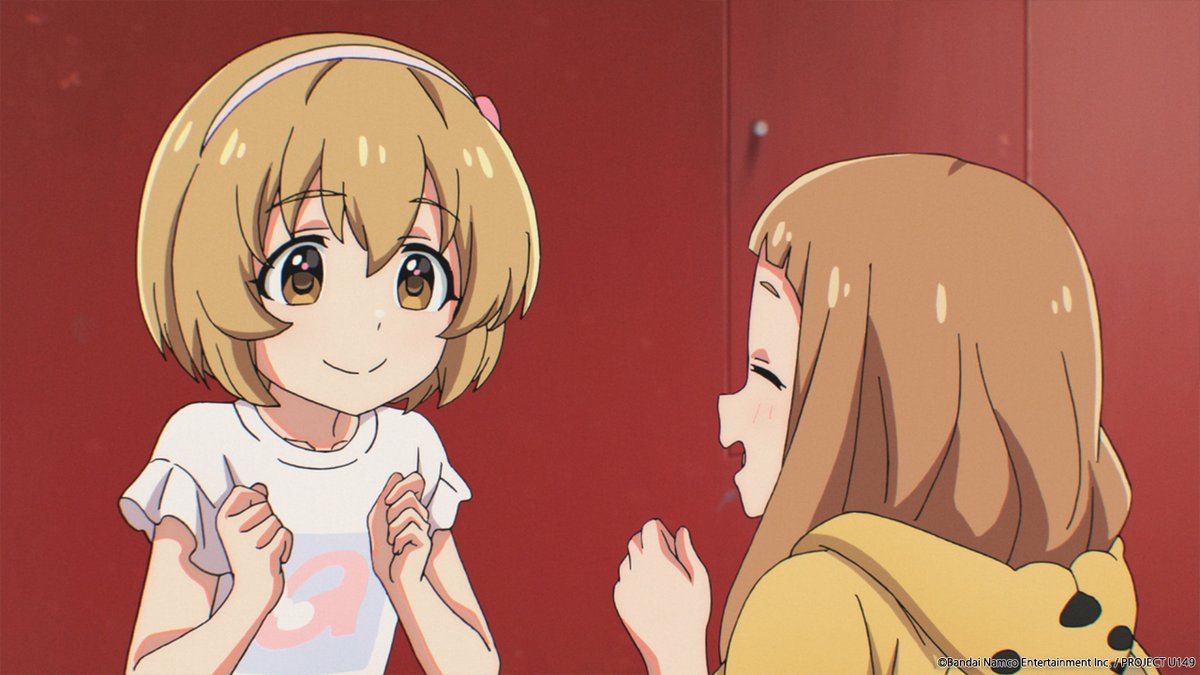 애니플러스 on Twitter: "[애니플러스 6/15 01:00 방송 『아이돌 마스터 신데렐라 걸즈 U149』 10화 "겹치면 겹칠수록 커지는 색은, 뭐야?"] - SNS ...