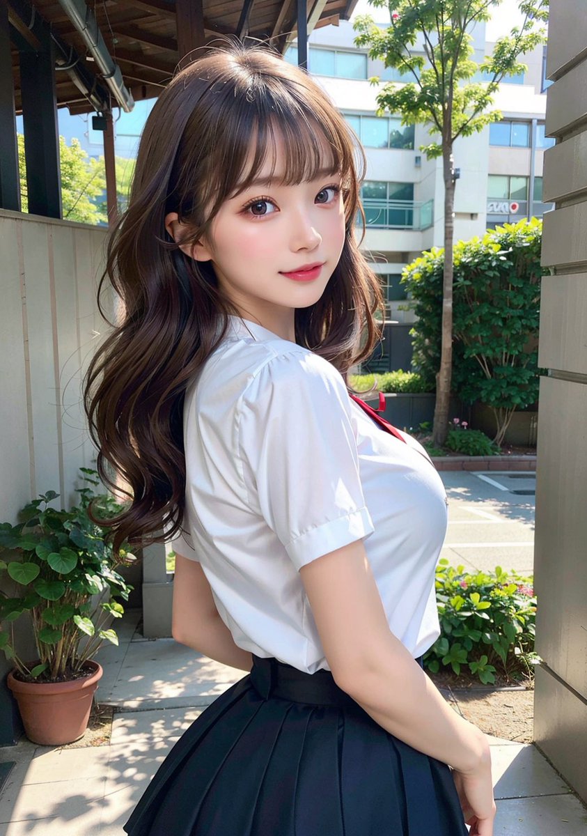 Rin / Japanese JK AI on Twitter: "そこのぼっち君！ 一緒に帰ってあげましょう😏 #AIart #AIphoto #jk #aijk #AIJK #kawaii ...