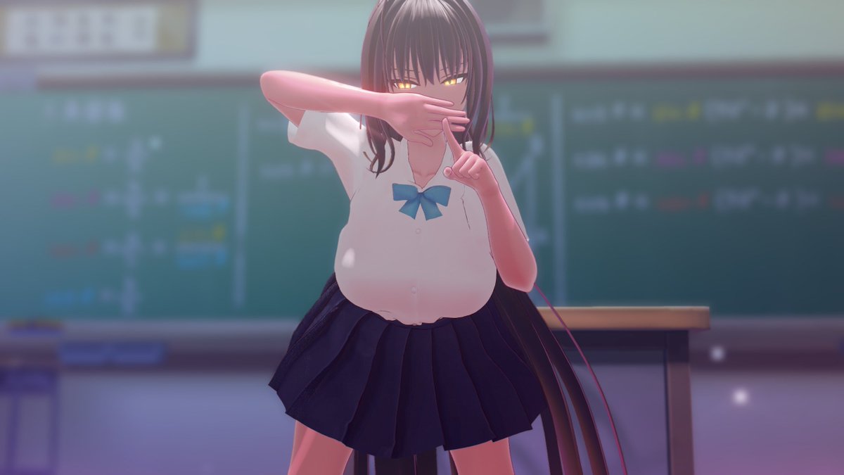 Poltato Rendering on Twitter: "【MMD R18 BlueArchive/4K】 ~《Kakudate Karin (角楯カリン) 》 ~《Hush》~ The ...