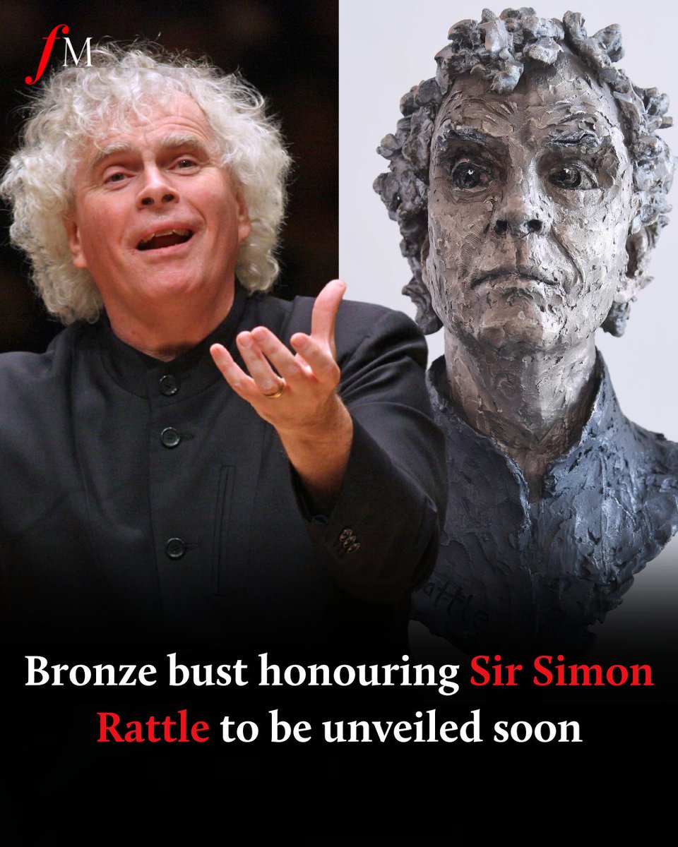 Classic FM on Twitter: "A bronze bust has been sculpted in honour of British conductor and the ...