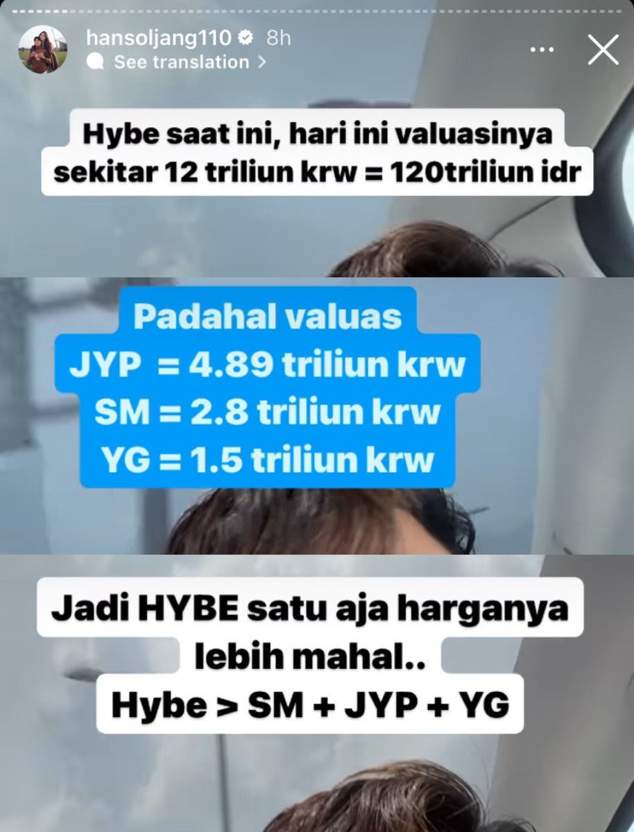 orenji rumah on Twitter: "Sekalipun hybe gedhe Tetap yg menang jyp Jyp bisa punya valuas segitu ...