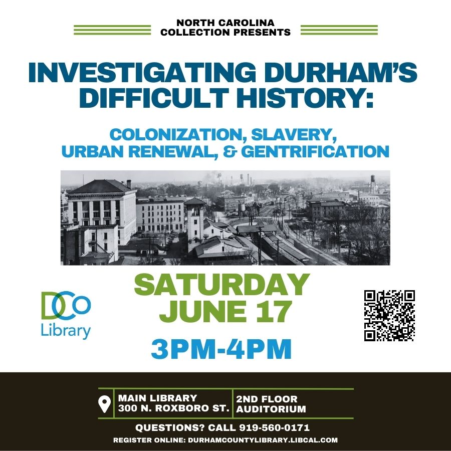 Durham County, NC on Twitter: "Join @DurhamCountyLib & the NC ...