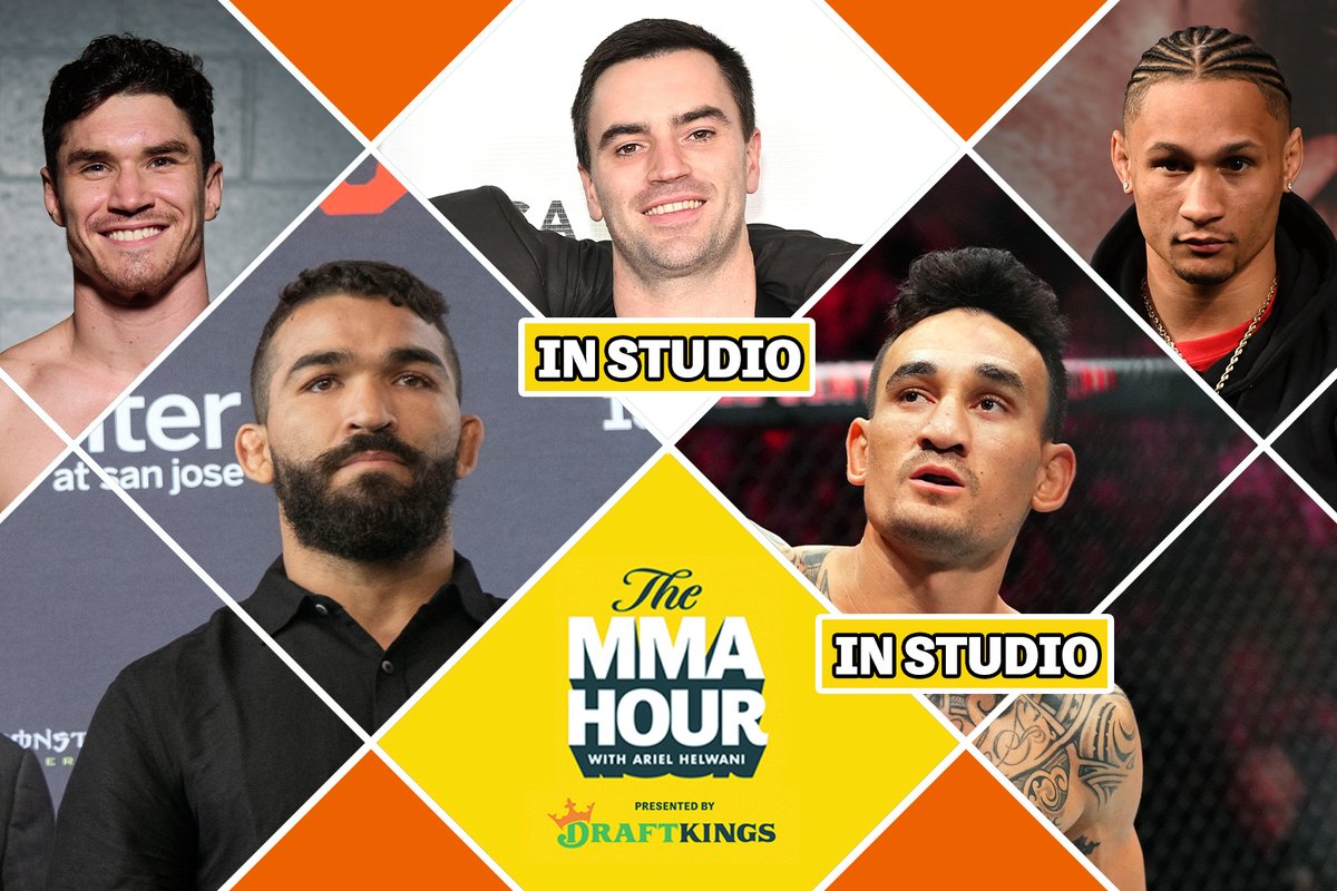 MMAFighting.com on Twitter: "The MMA Hour with Max Holloway, Tim Simpson in studio, Patricio ...