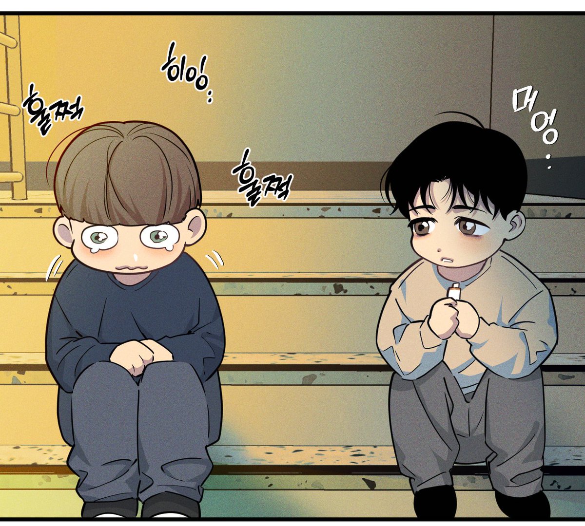 양까까 on Twitter: "마이크없이도들려 외전24화 업로드 되었습니다👶 #마없들 #fullvolume KR https://lezhin.com/ko/comic ...