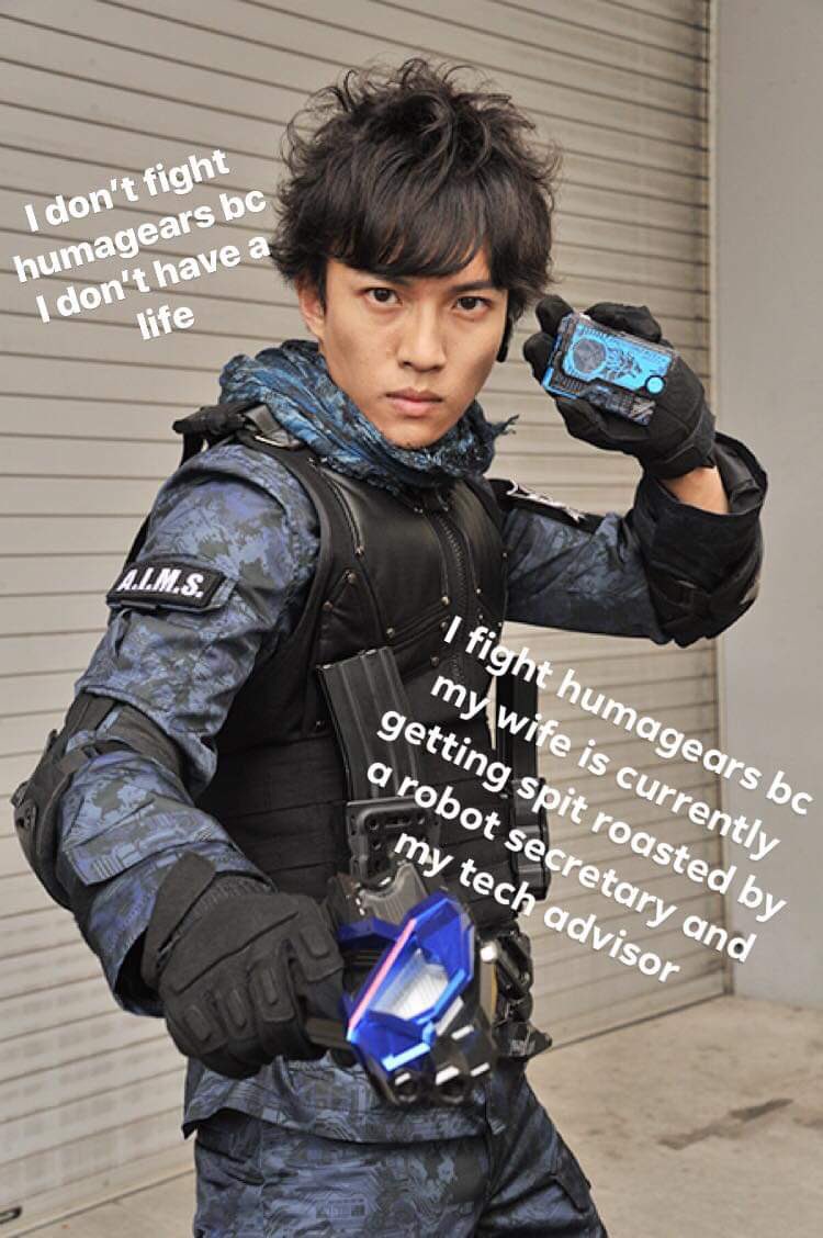 Cube#3986 on Twitter: "Found this shitty meme I made before Zero-One’s first episode even aired"