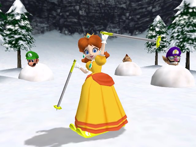 Princess Daisy Mario Party 4